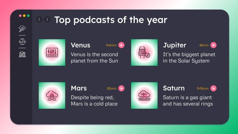Music: Sharing Our Music Playlists! | Google Slides & PPT
