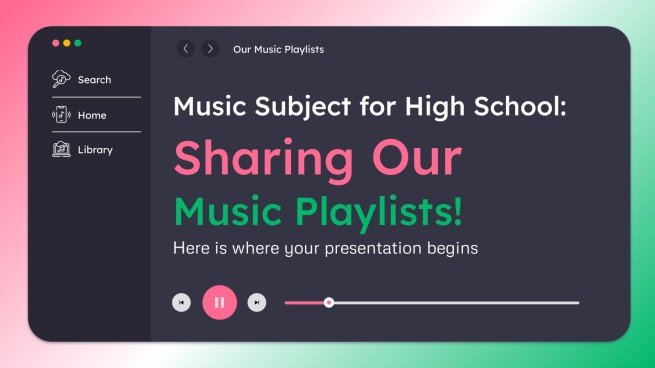 Free Music Google Slides themes and PowerPoint templates