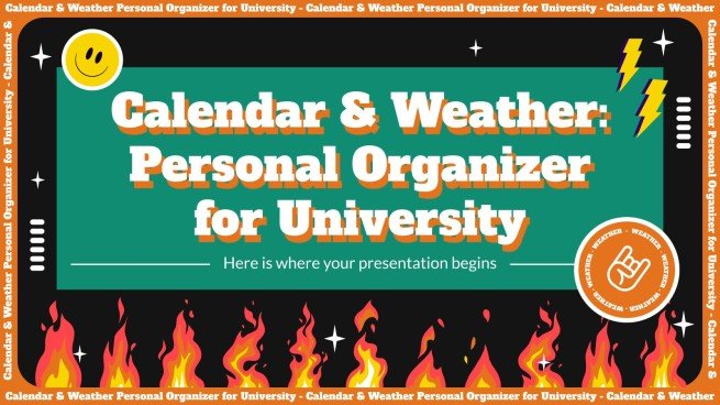 Calendar & Weather: Personal Organizer for University