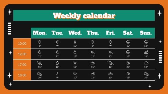 Calendar & Weather: Personal Organizer for University