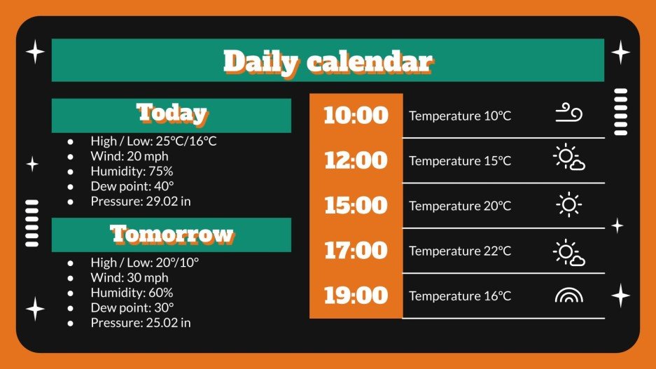 Calendar & Weather: Personal Organizer for University