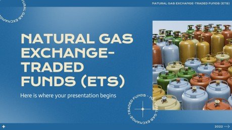 Fundos de índice: gás natural | Google Slides e PowerPoint