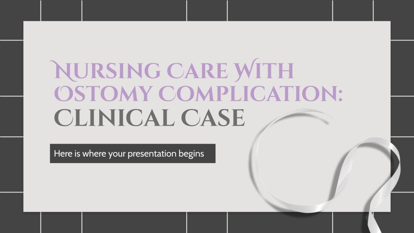 Nursing Care with Ostomy Complication Clinical Case