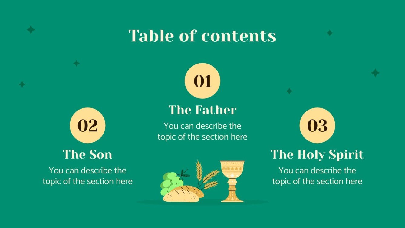 Trinity Sunday Minitheme | Google Slides & PowerPoint