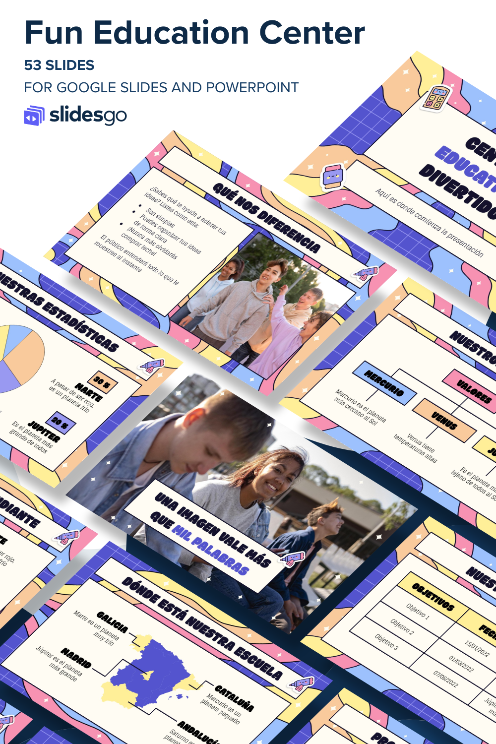 Fun Education Center | Google Slides & PPT Template
