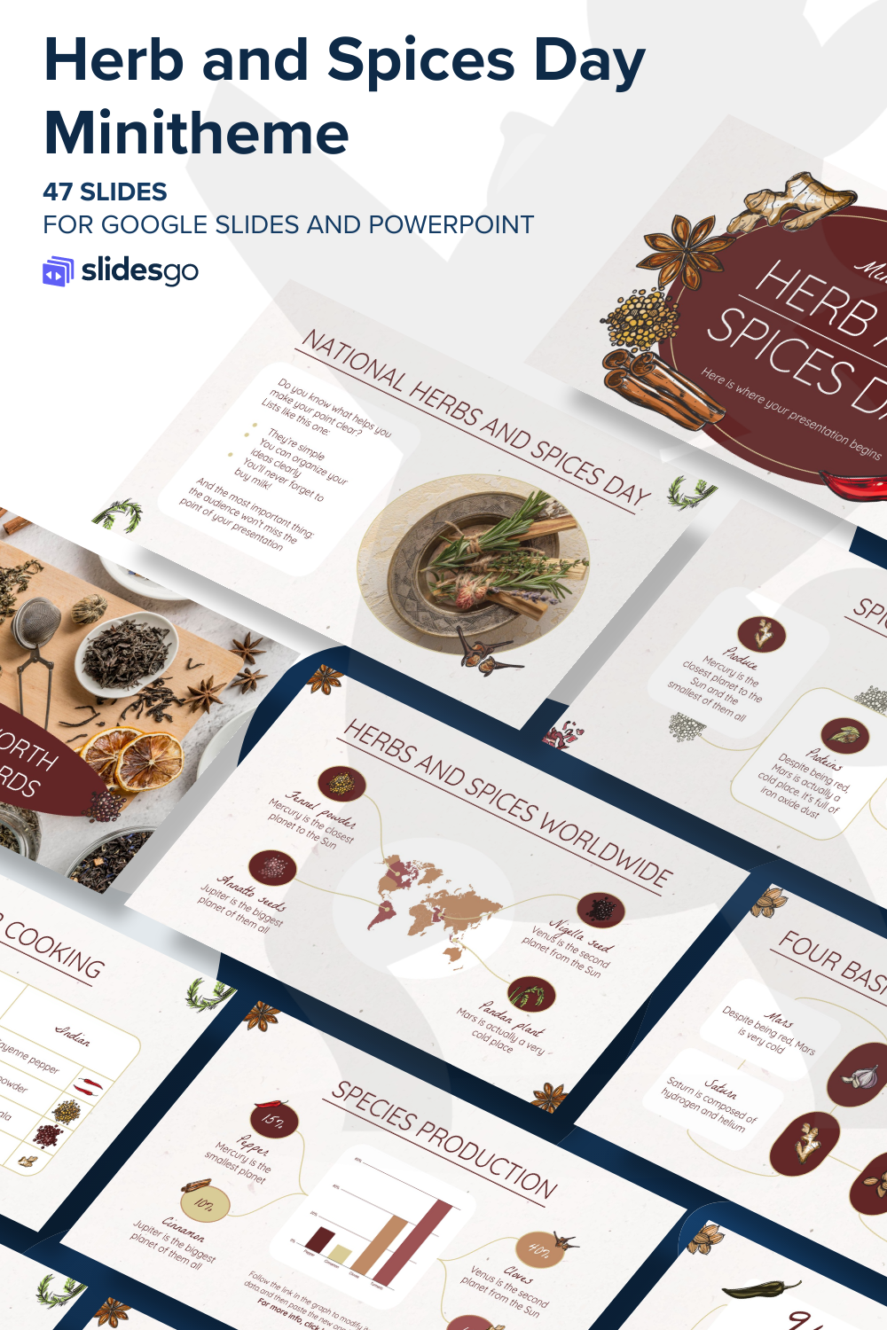 Herb and Spices Day Minitheme | Google Slides & PowerPoint