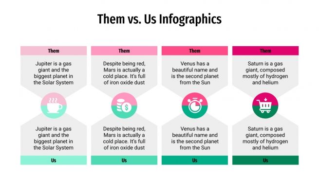 Them vs. Us Infographics for Google Slides & PowerPoint