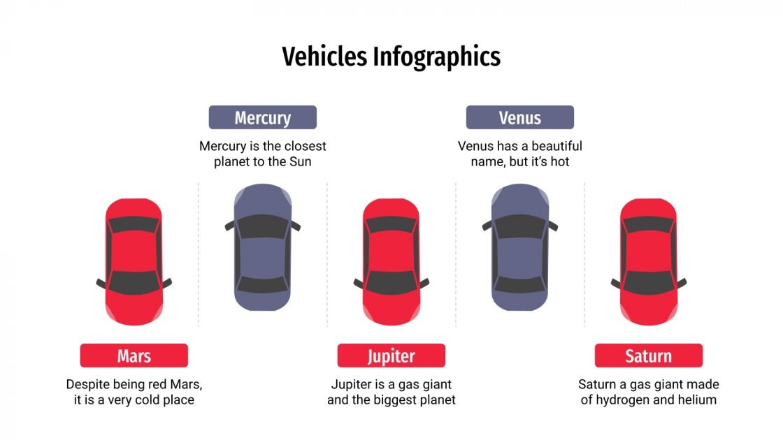 Vehicle Infographics for Google Slides and PowerPoint