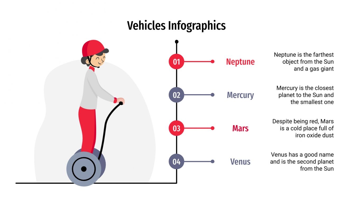 Vehicle Infographics for Google Slides and PowerPoint