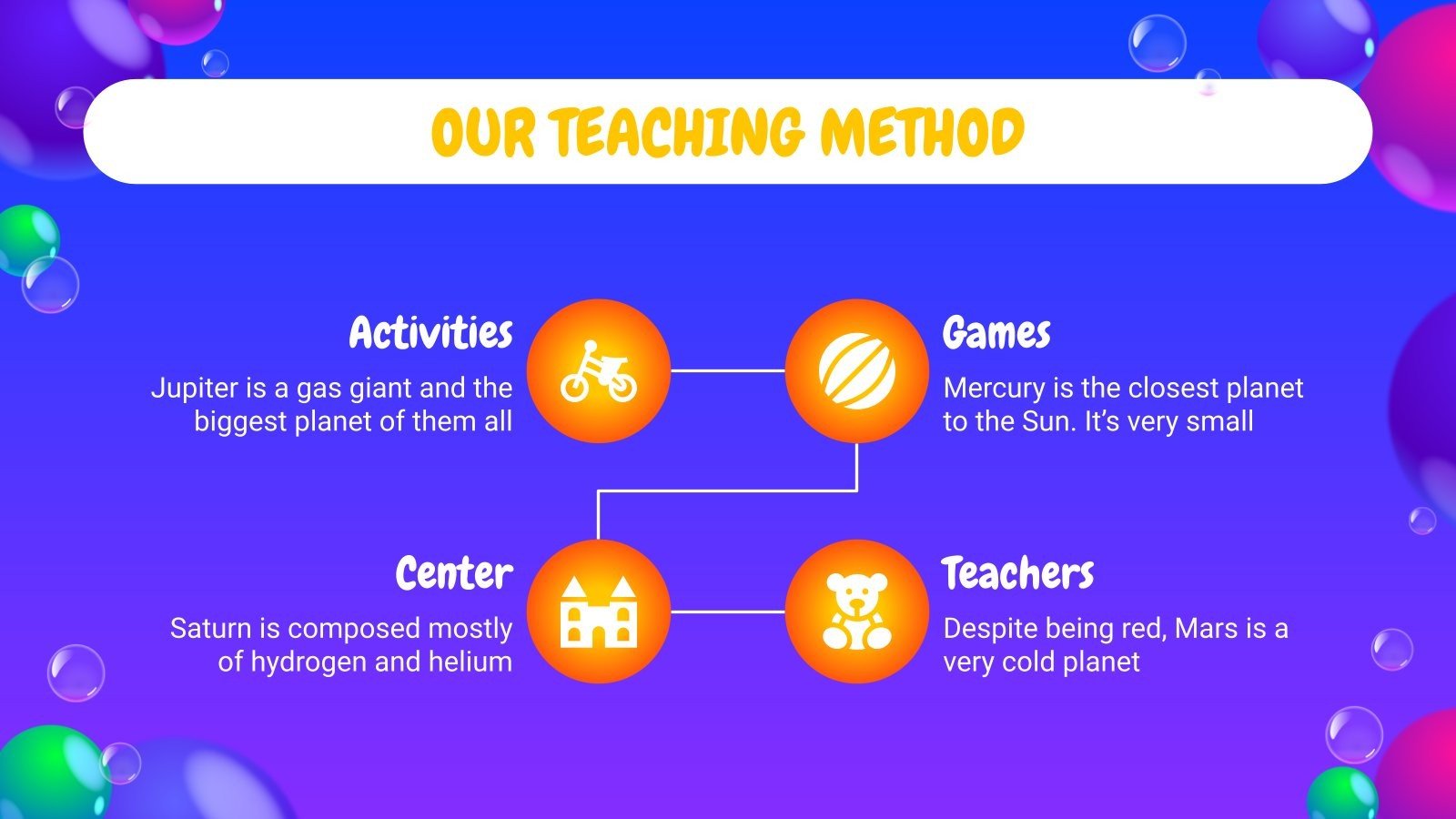 Play & Learn Center | Google Slides & PowerPoint