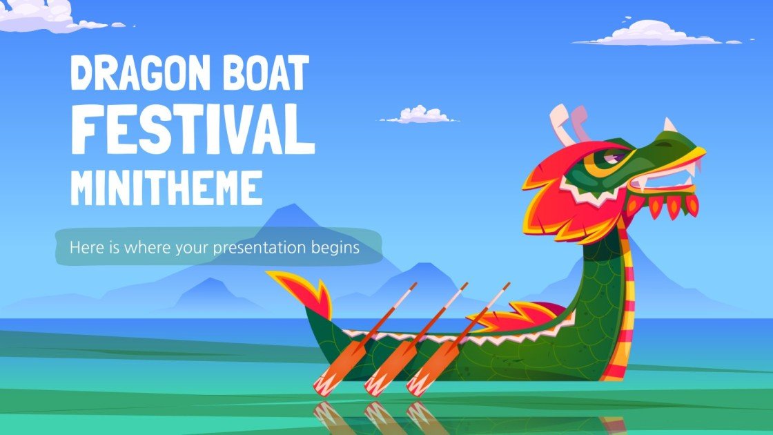 Free Google Slides and PPT Templates with Dragons