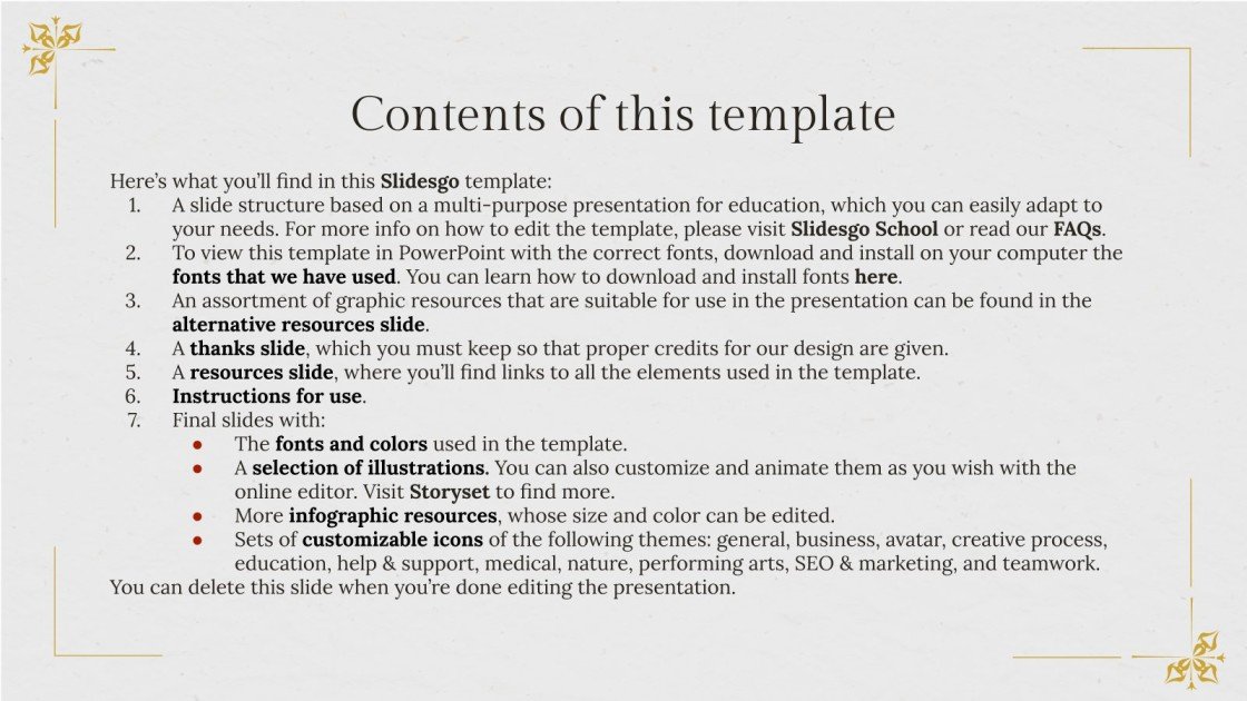 Italian Literature | Google Slides & PowerPoint template