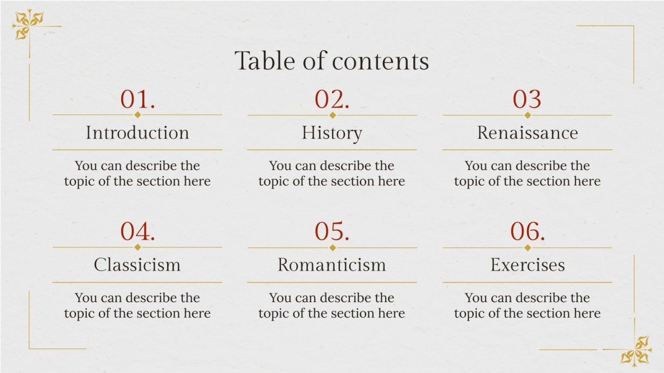 Italian Literature | Google Slides & PowerPoint template