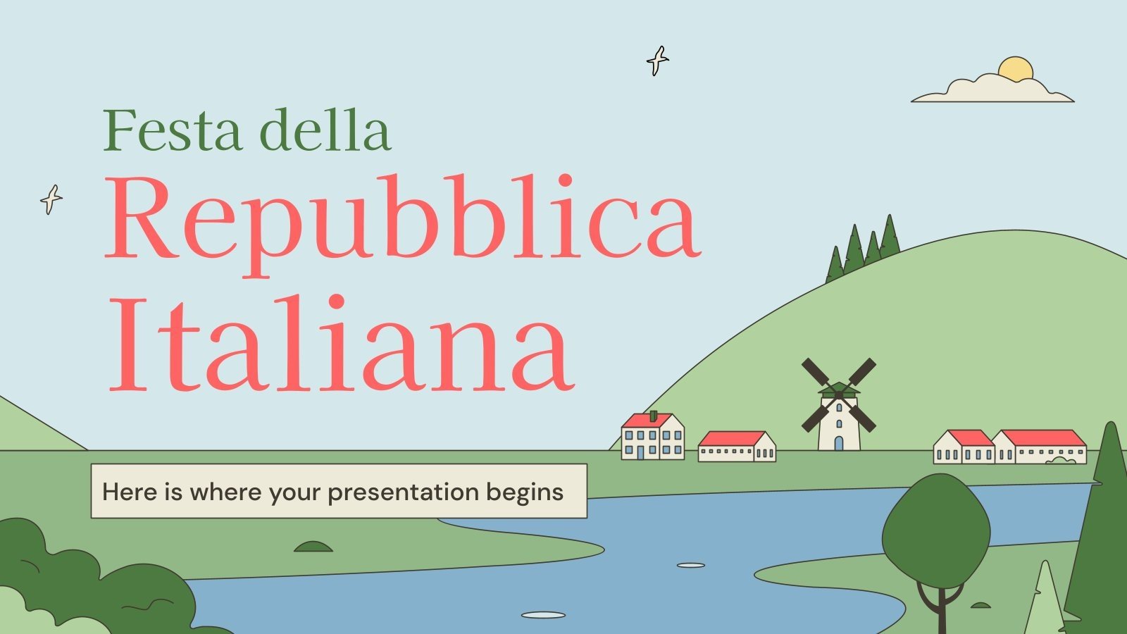 Italian Republic Day | Google Slides & PowerPoint template