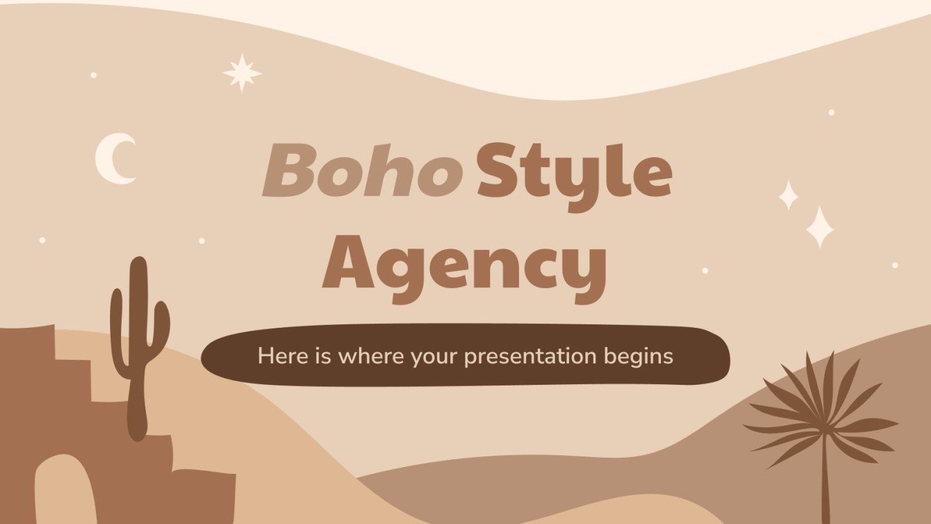 Free Boho-inspired templates for Google Slides & PowerPoint