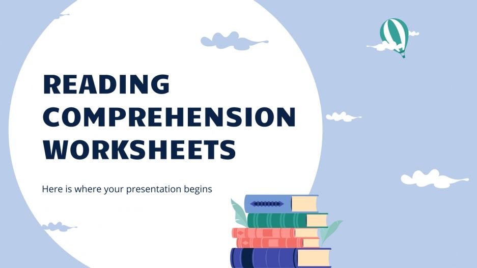 Reading Comprehension Worksheets Google Slides & PPT