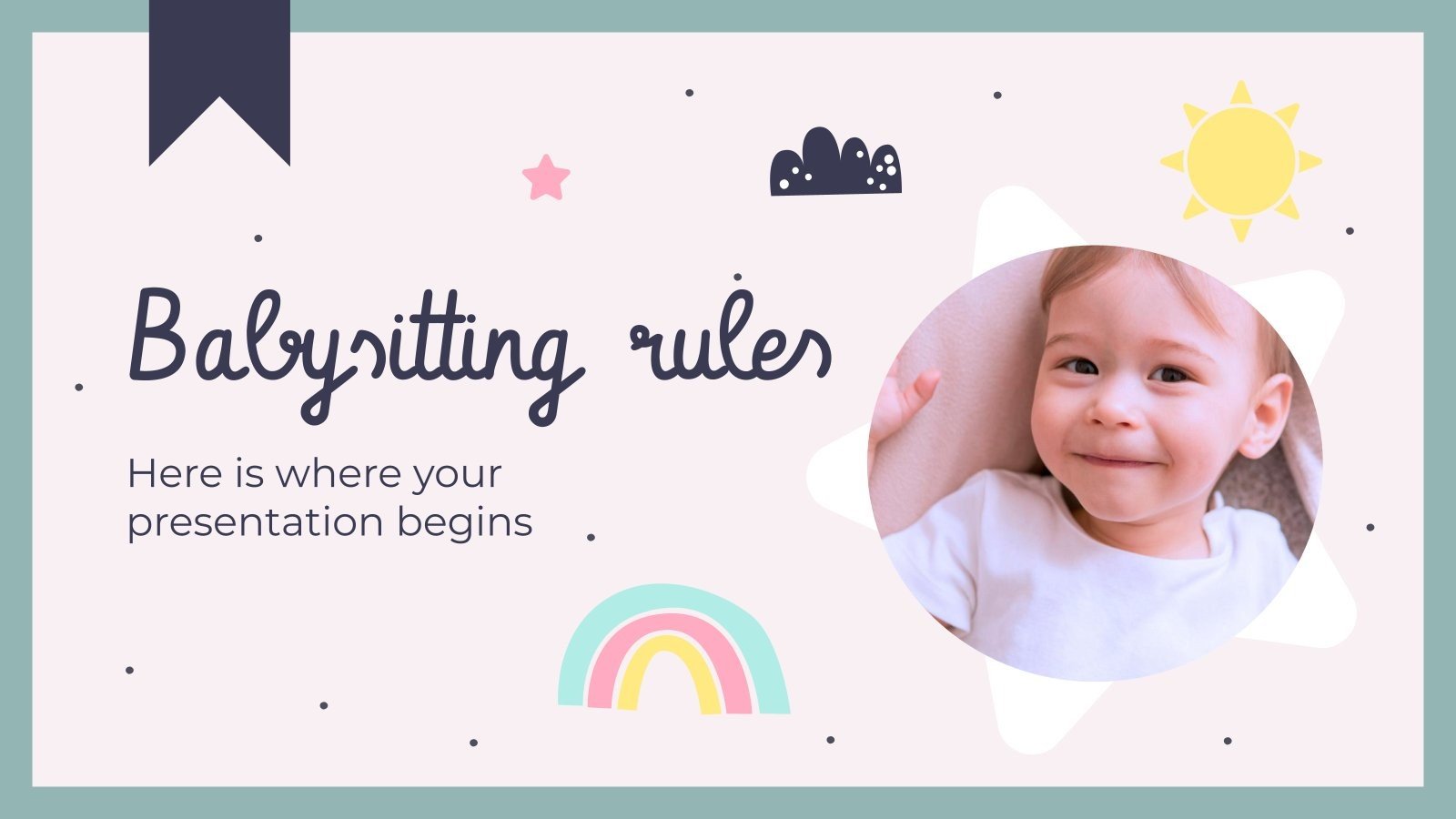 Babysitting Rules | Google Slides & PowerPoint
