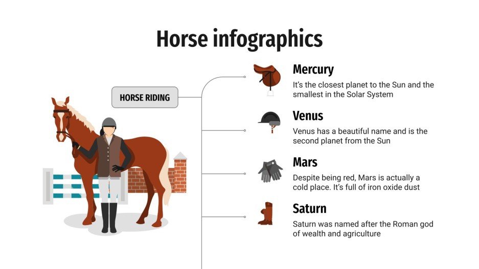 Horse Infographics | Google Slides & PowerPoint Template