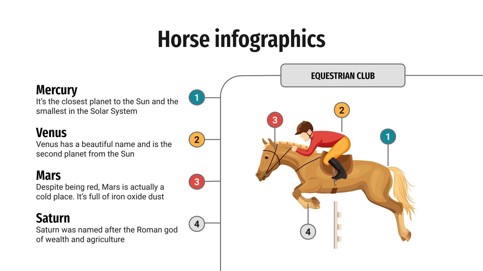 Horse Infographics | Google Slides & PowerPoint Template