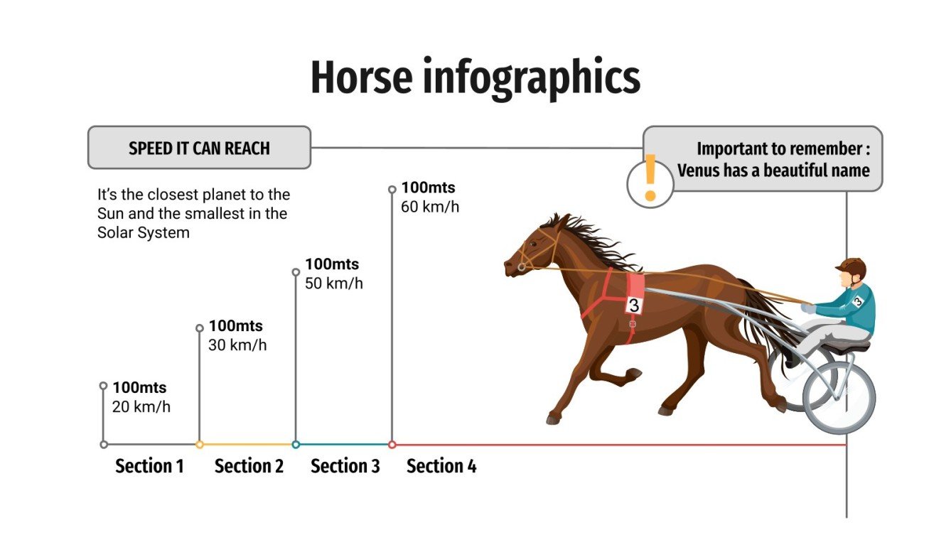 Horse Infographics | Google Slides & PowerPoint Template