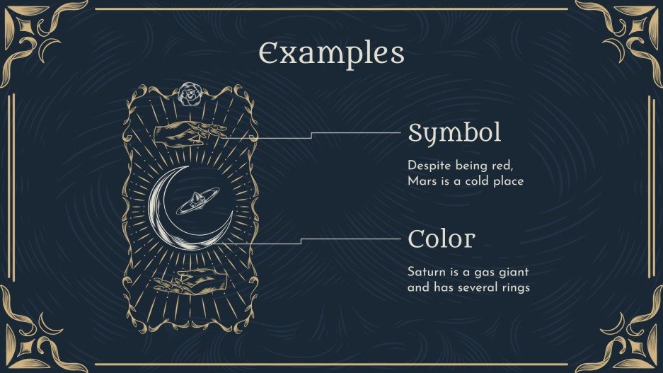 Taller de tarot | Plantilla de Google Slides y PowerPoint