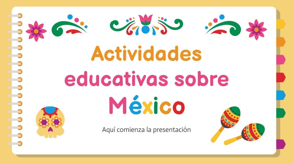 Mexico Activities Binder | Google Slides & PowerPoint