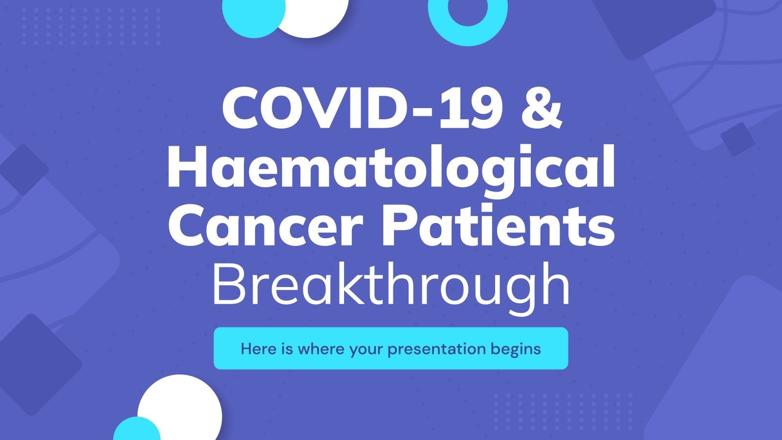Plantillas gratis sobre el Cáncer para Google Slides y PowerPoint