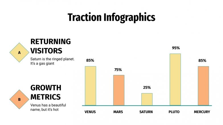 Present your data in a visual way with this Traction Infographics ...