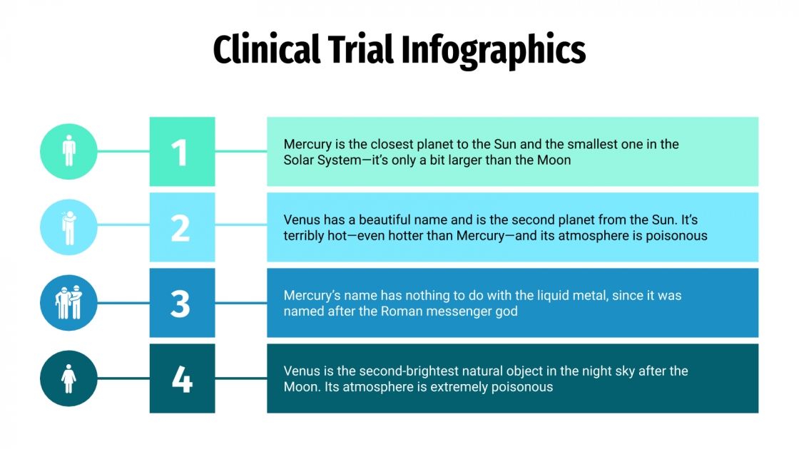 Clinical Trial Infographics for Google Slides and PowerPoint