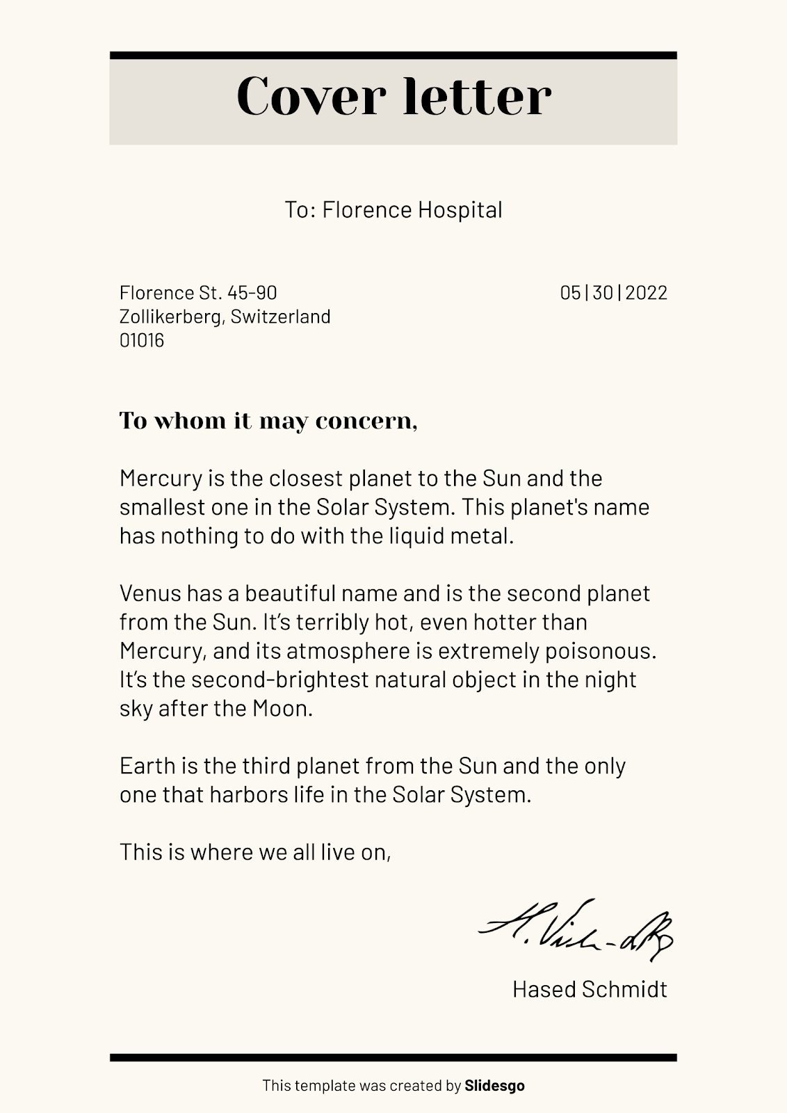 CV imprimível para enfermagem | Google Slides e PowerPoint