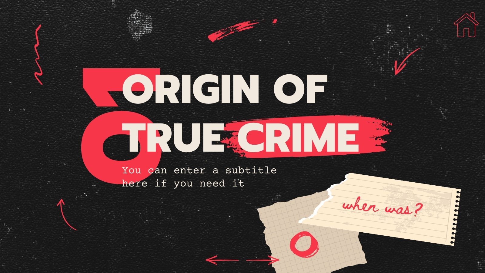 True Crime Studies for College | Google Slides & PowerPoint