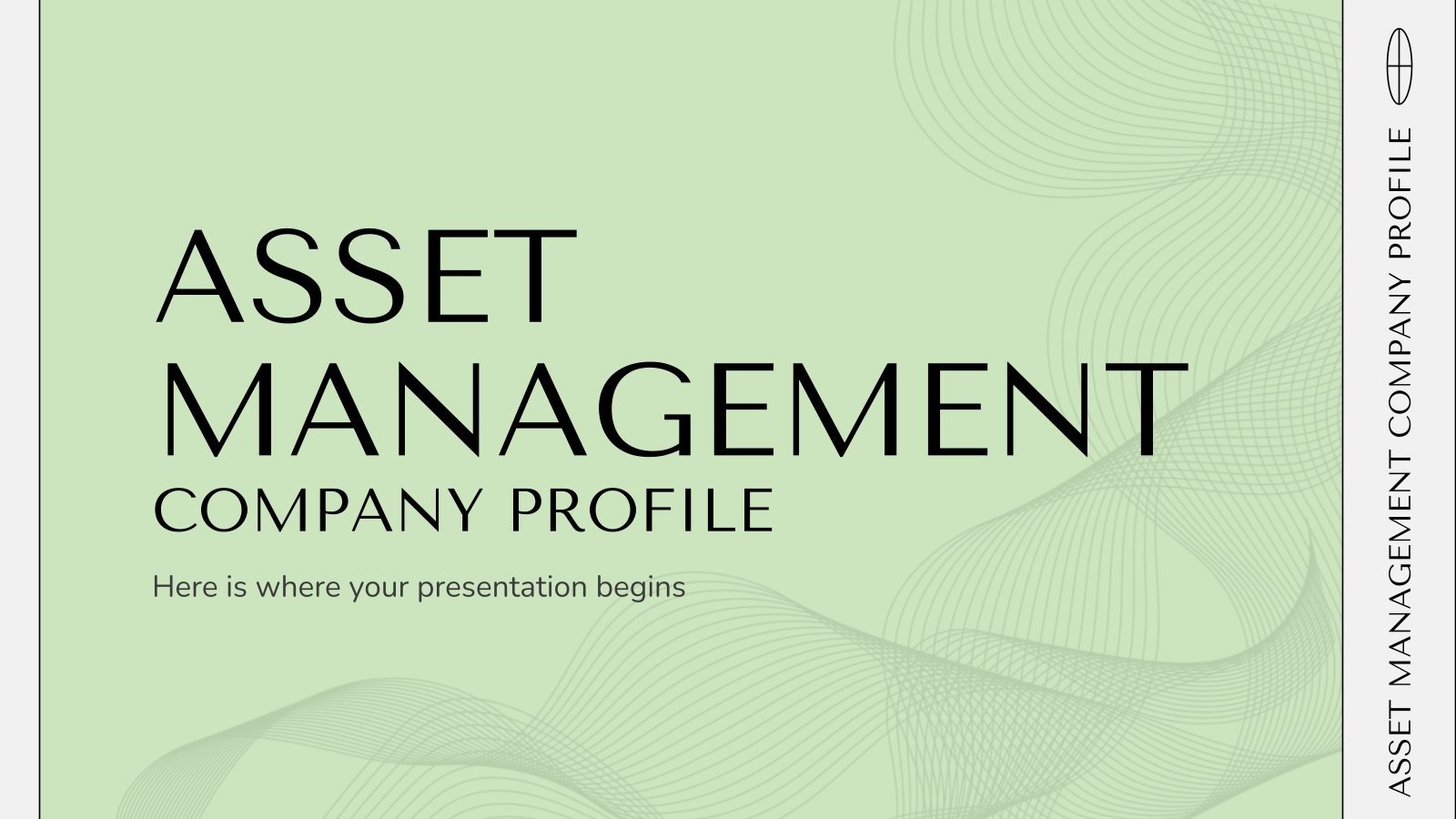 Asset Management Company Profile | Google Slides & PPT