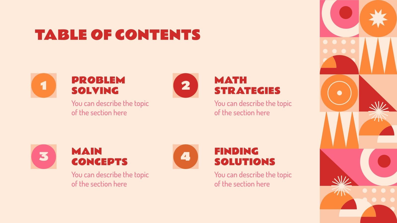 Problem Solving and Mathematical Reasoning | Google Slides
