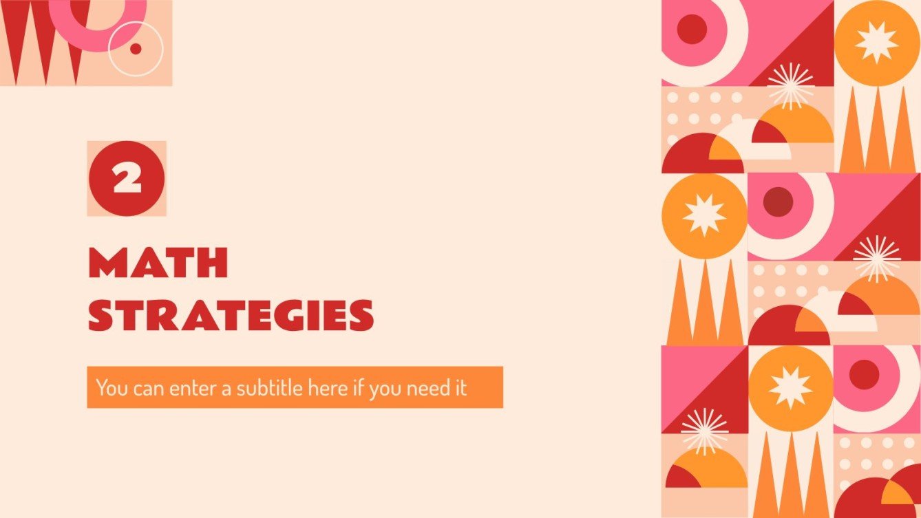 Problem Solving and Mathematical Reasoning | Google Slides