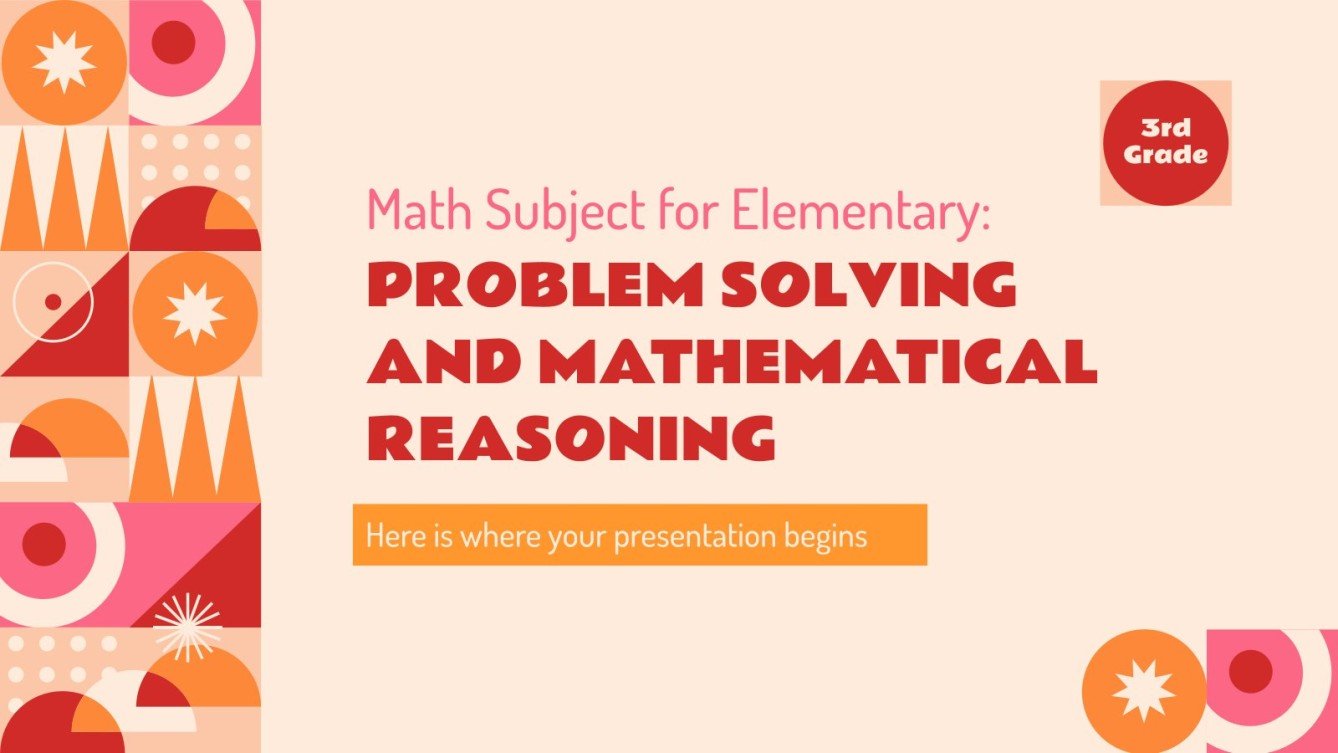 Modelos grátis para Matemática do Google Slides e PowerPoint