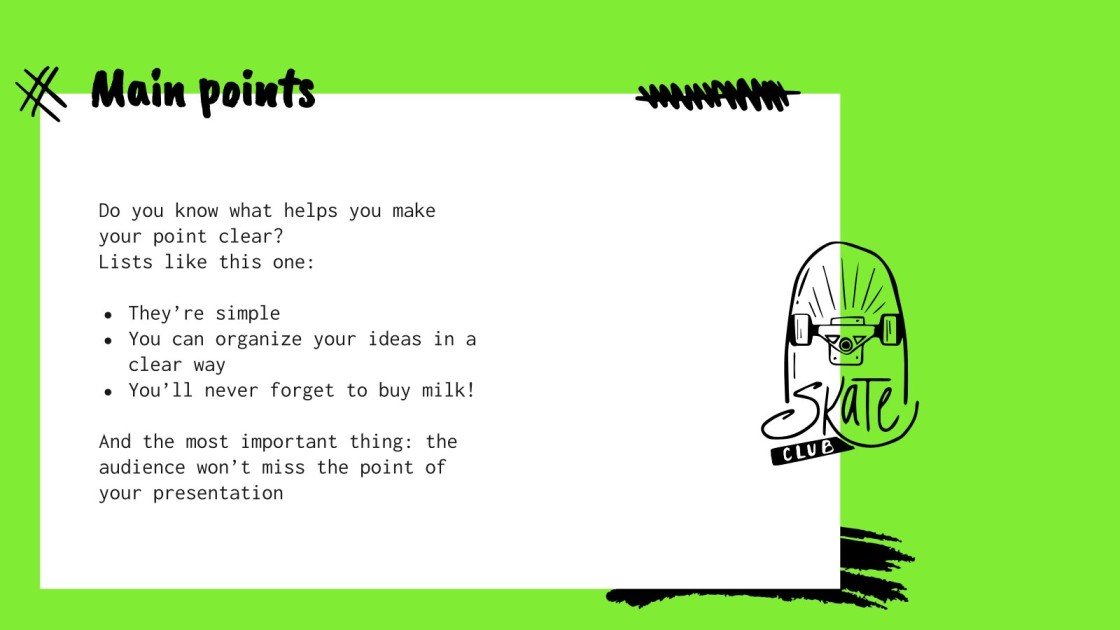 Skate Park MK Plan | Google Slides & PowerPoint