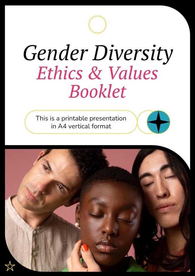 Gender Diversity Ethics & Values Booklet | Google Slides & PPT