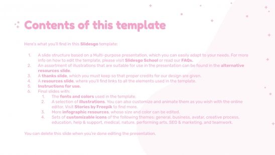 Kawaii Pastel Google Slides theme & PowerPoint template