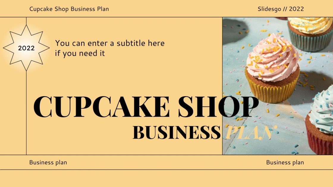 Cupcake Shop Business Plan | Google Slides & PowerPoint