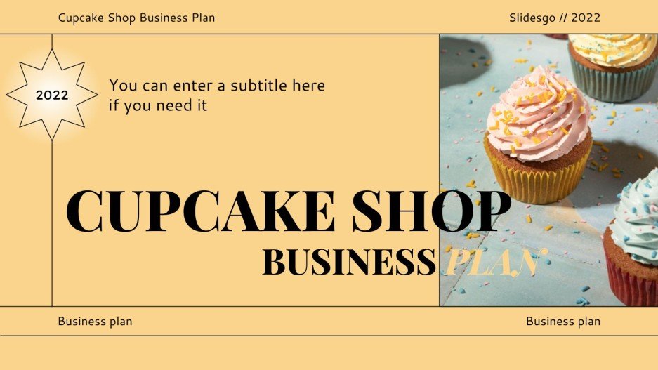 Cupcake Shop Business Plan | Google Slides & PowerPoint