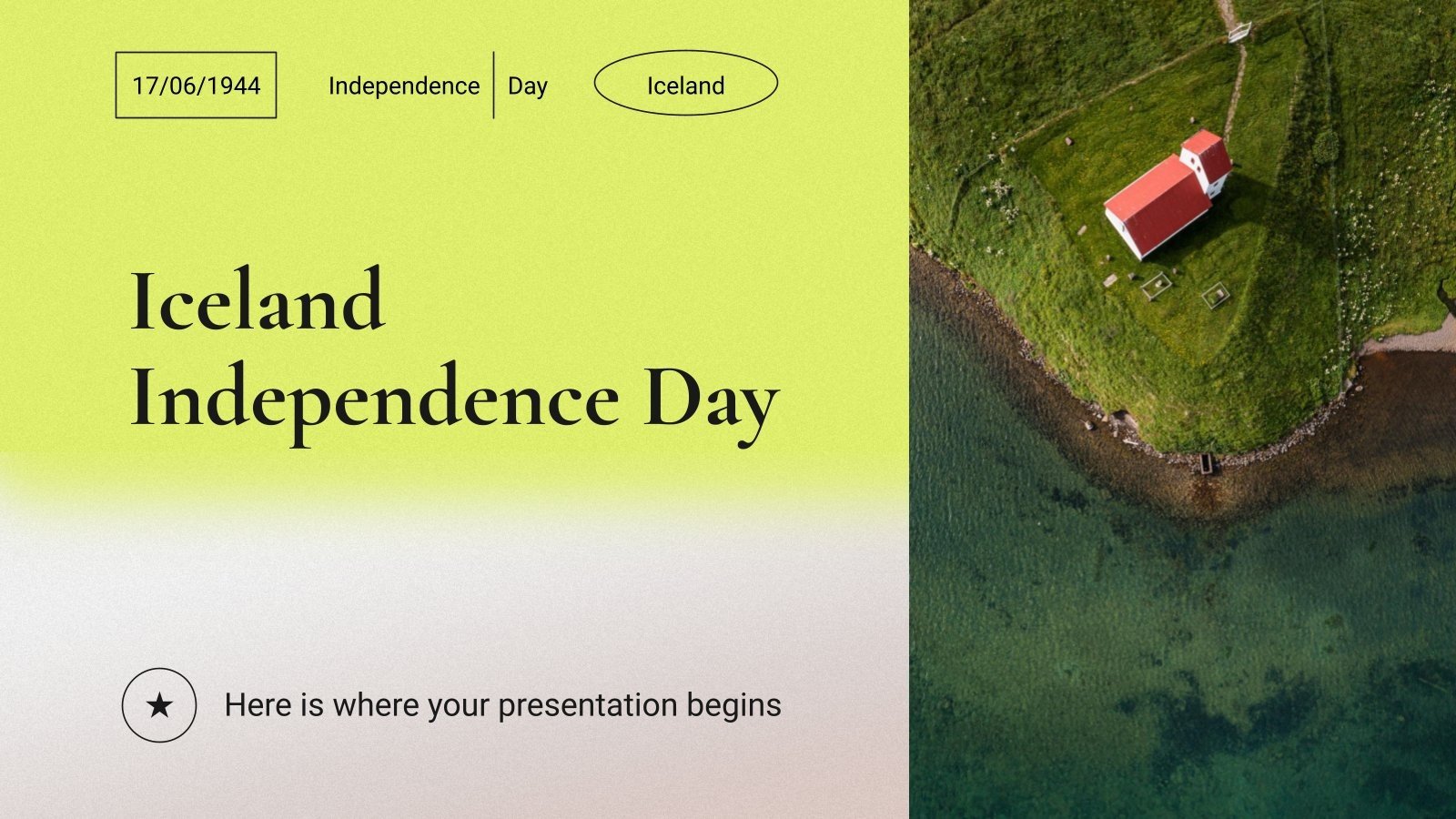 Iceland Independence Day | Google Slides & PowerPoint