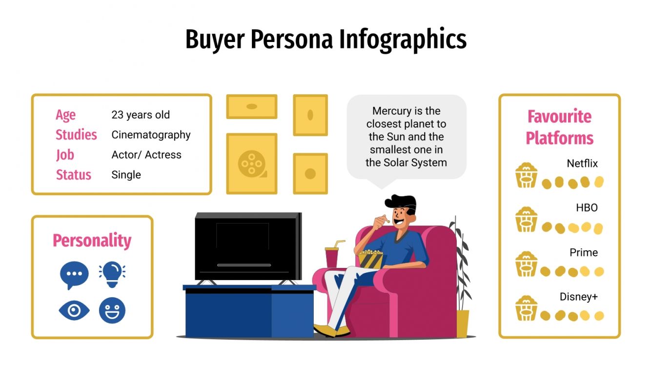Buyer Persona Infographics | Google Slides & PPT template