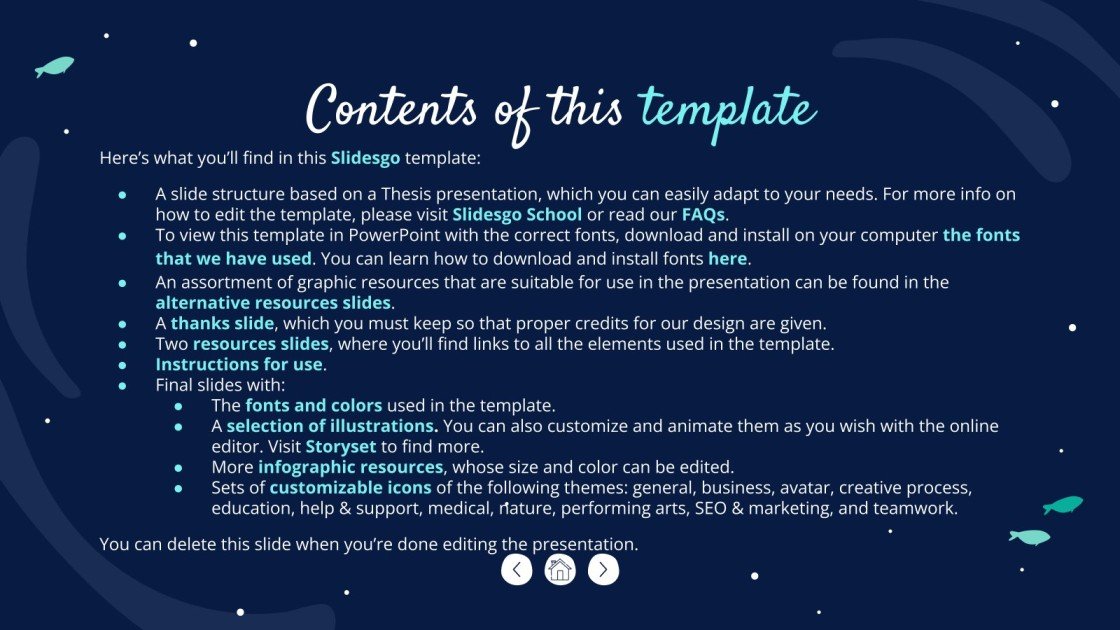 Aquaculture & Fisheries Thesis | Google Slides & PowerPoint