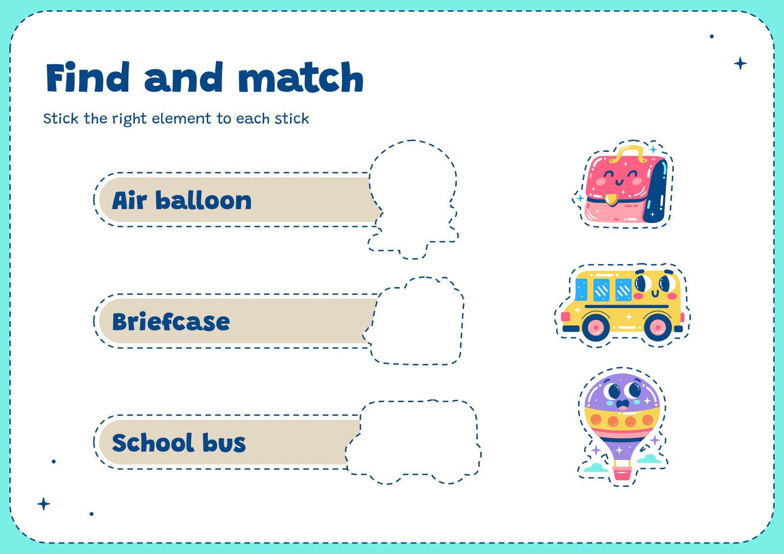 Printable Sight Word Stickers for Sticks! for Preschoolers