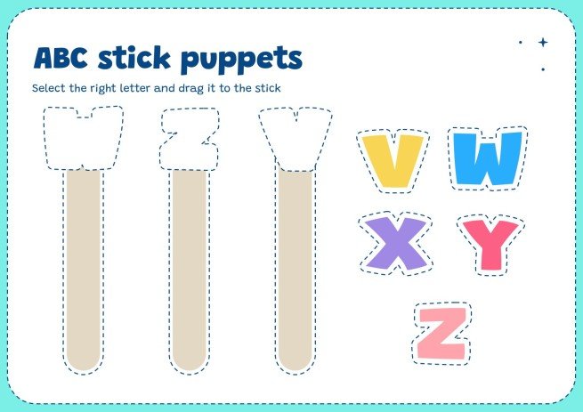 Printable Sight Word Stickers for Sticks! for Preschoolers