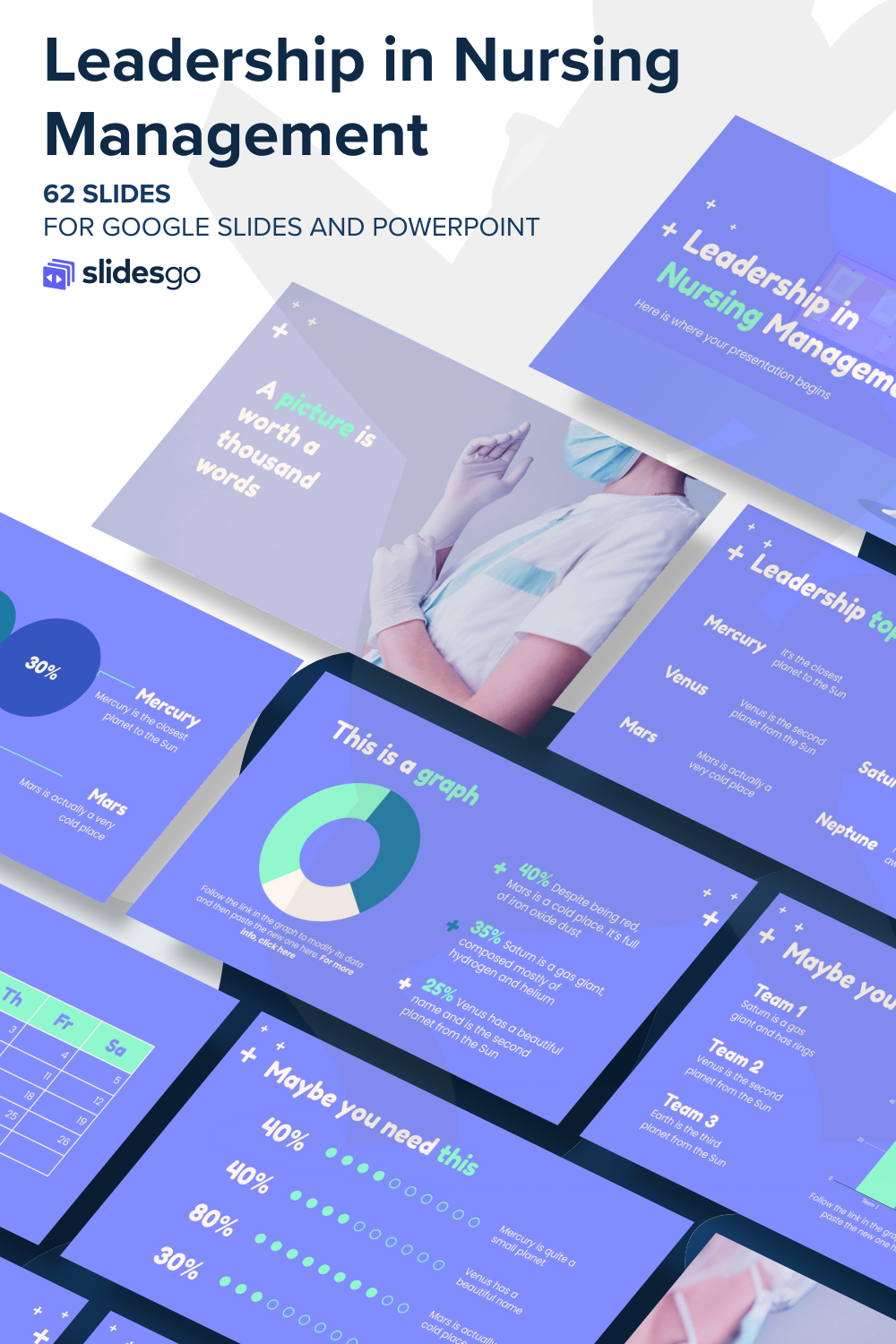 Leadership in Nursing Management | Google Slides & PPT