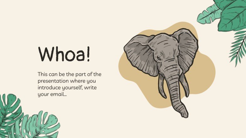 Doodle World Wildlife Day Google Slides & PPT template