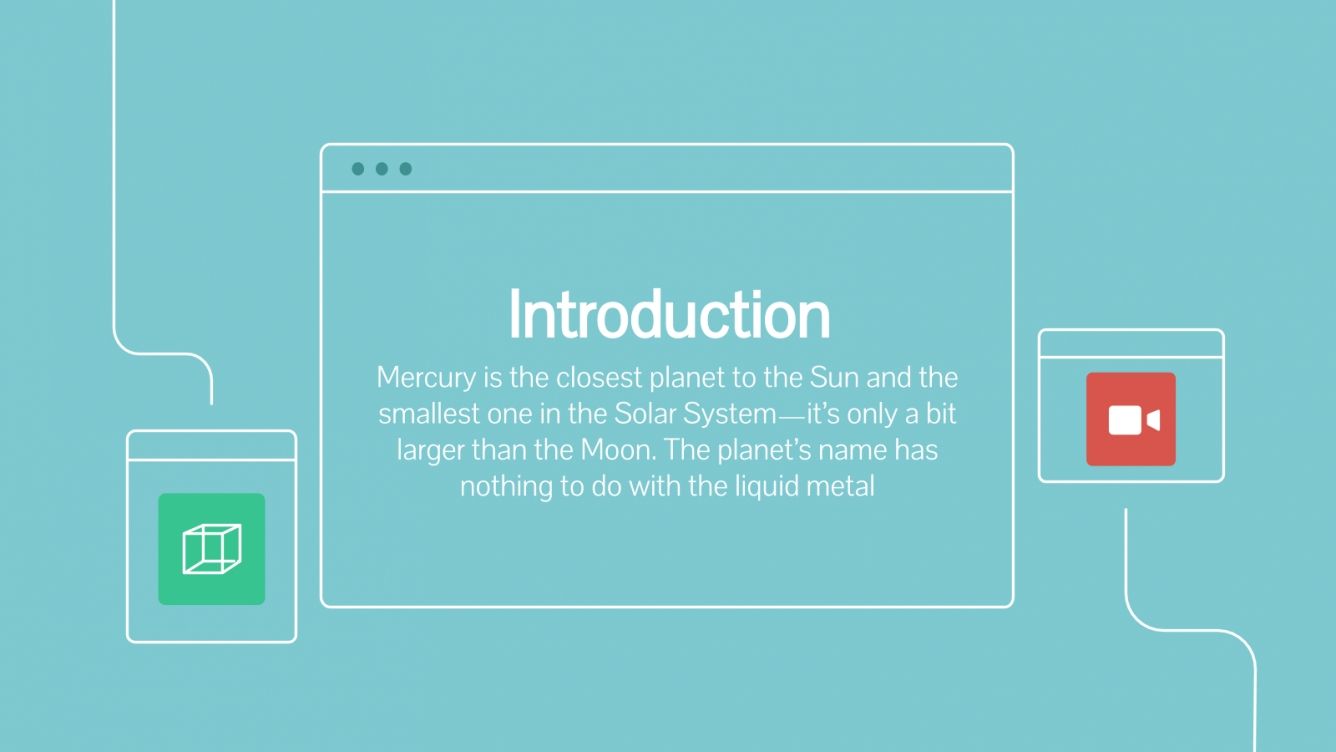 Middle School Center Google Slides & PowerPoint template