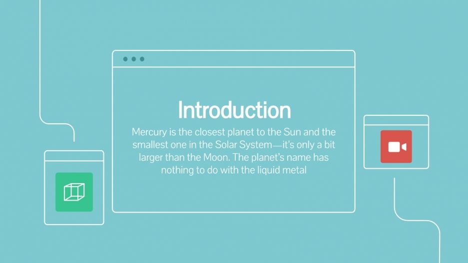 Middle School Center Google Slides & PowerPoint template