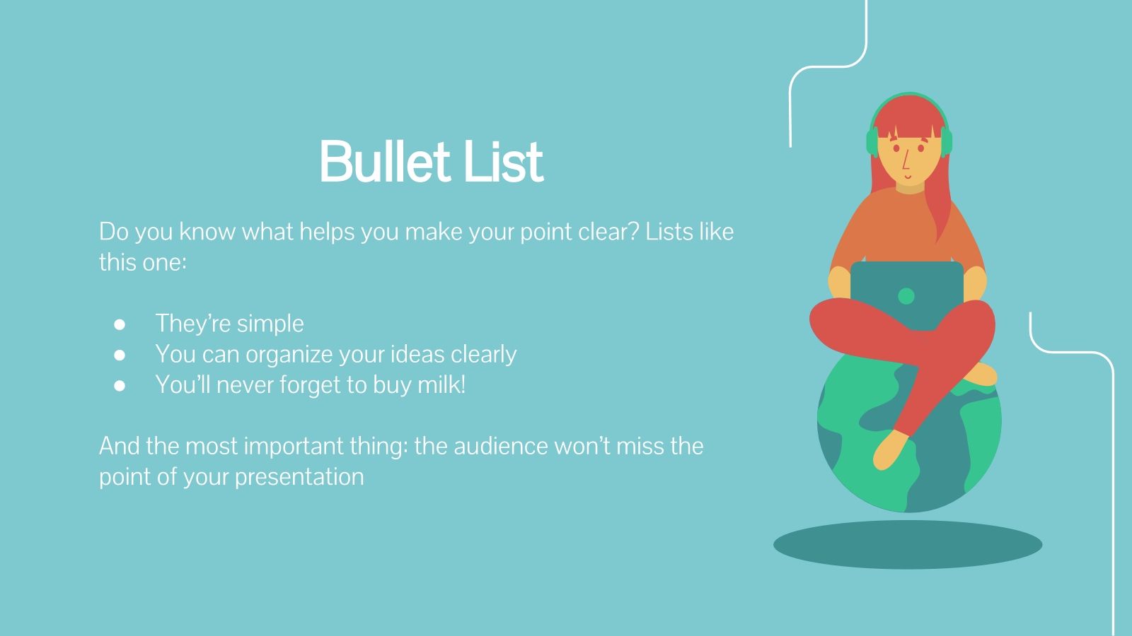 Middle School Center Google Slides & PowerPoint template